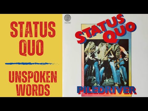 Status Quo, Unspoken Words (Vinyl Records)