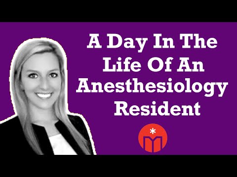 A Day in the Life of an Anesthesiology Resident