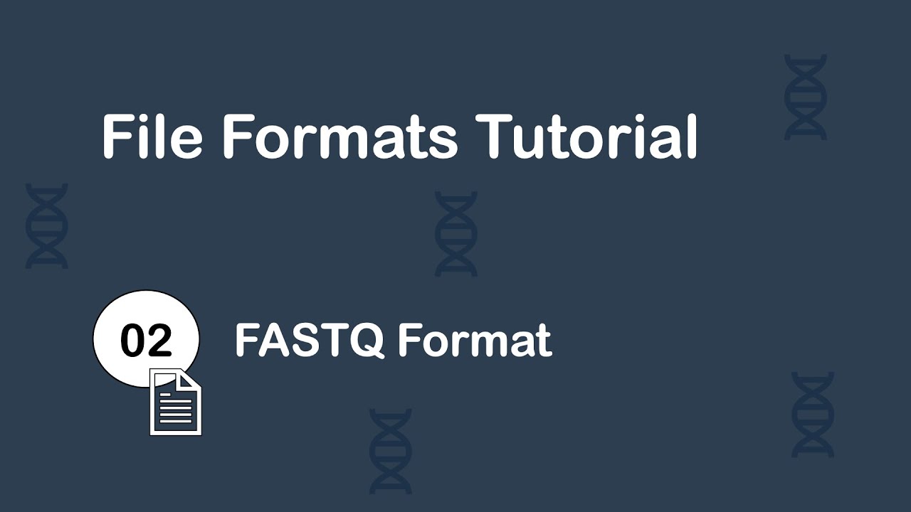 File Formats #2: FASTQ