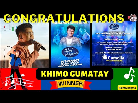 KHIMO GUMATAY | GRAND WINNER IN IDOL PHILIPPINES SEASON 2 | ABSCBN ...