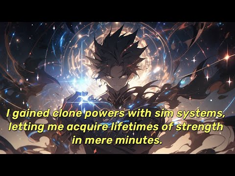 I gained clone powers with sim systems, letting me acquire lifetimes of strength in mere minutes.