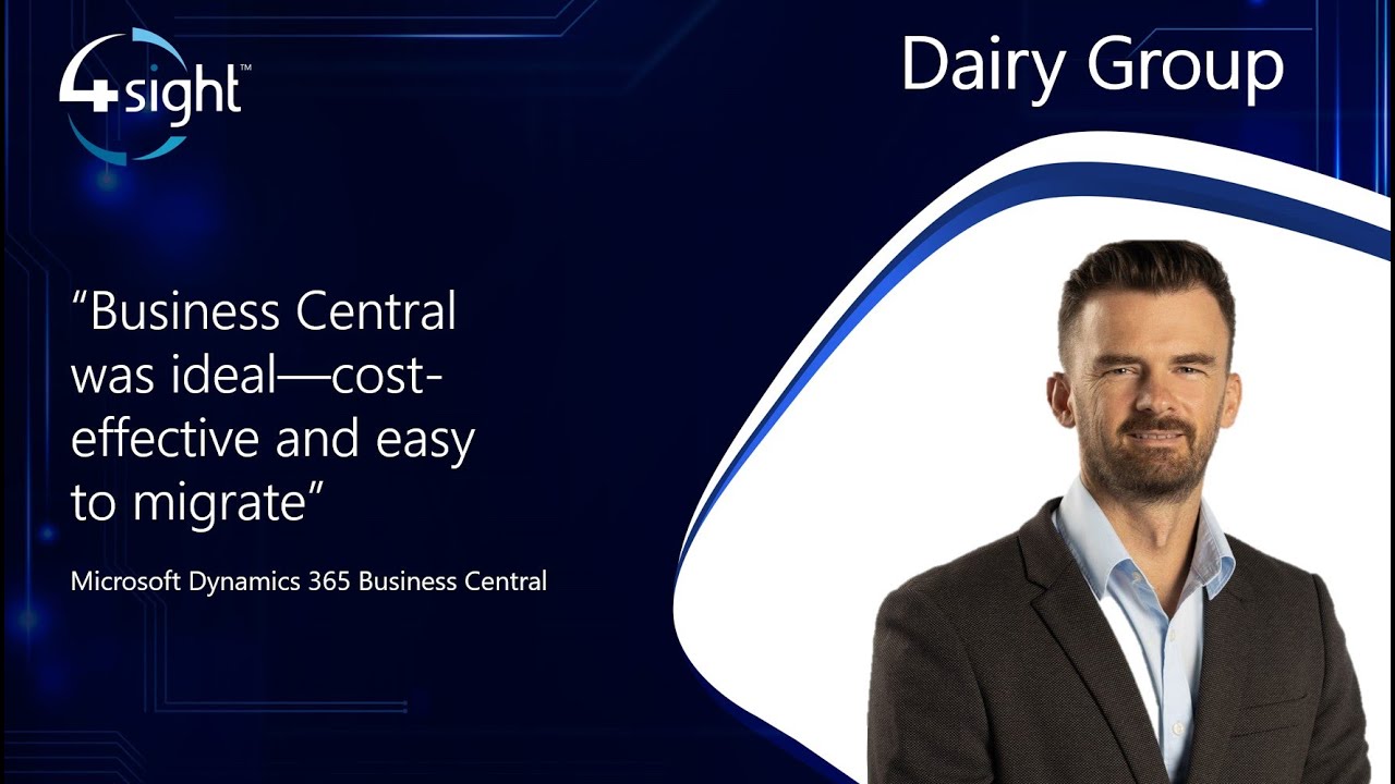 ERP Case Study: Dairy Group Transforms with Business Central & Just Dynamics