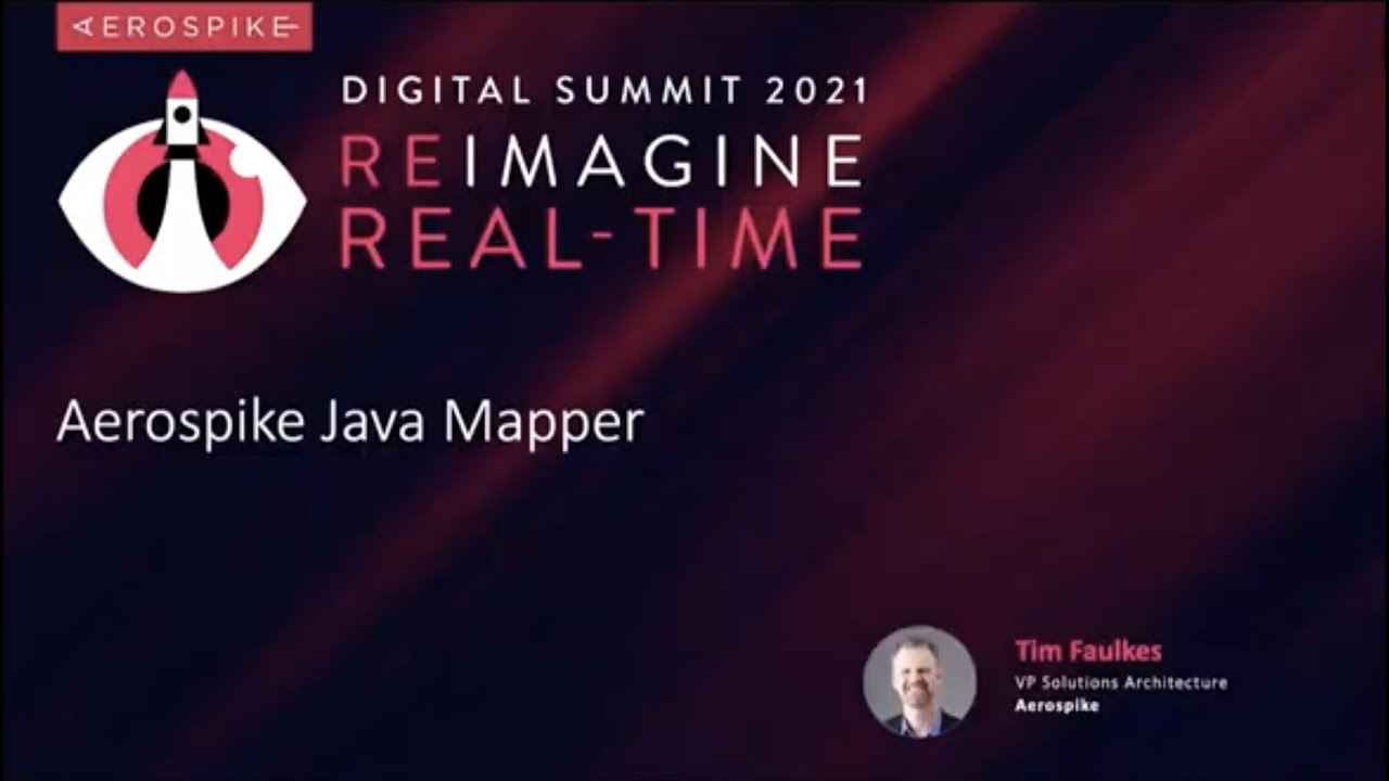 The Aerospike Object Mapper for Java Workshop