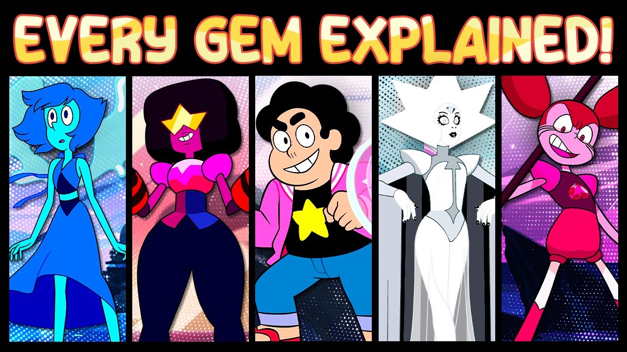 All 97 Steven Universe Gems Explained!