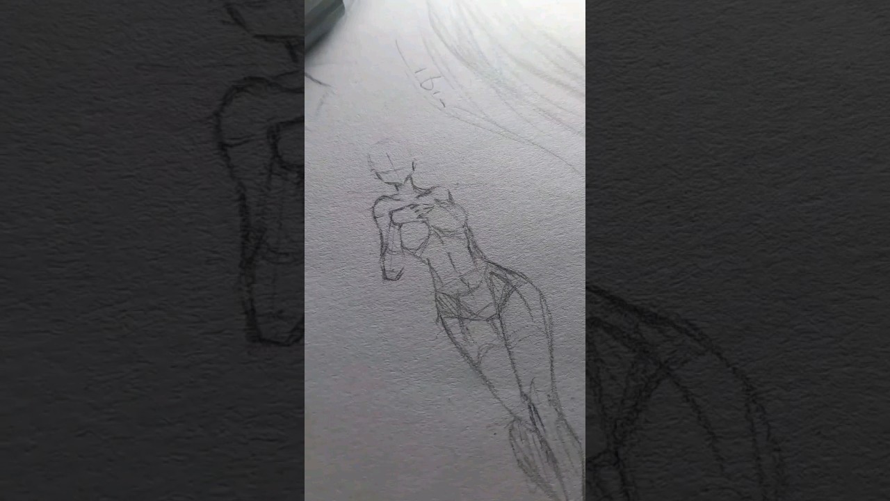 easy way to draw full body anatomy, tutorial for beginners #shorts