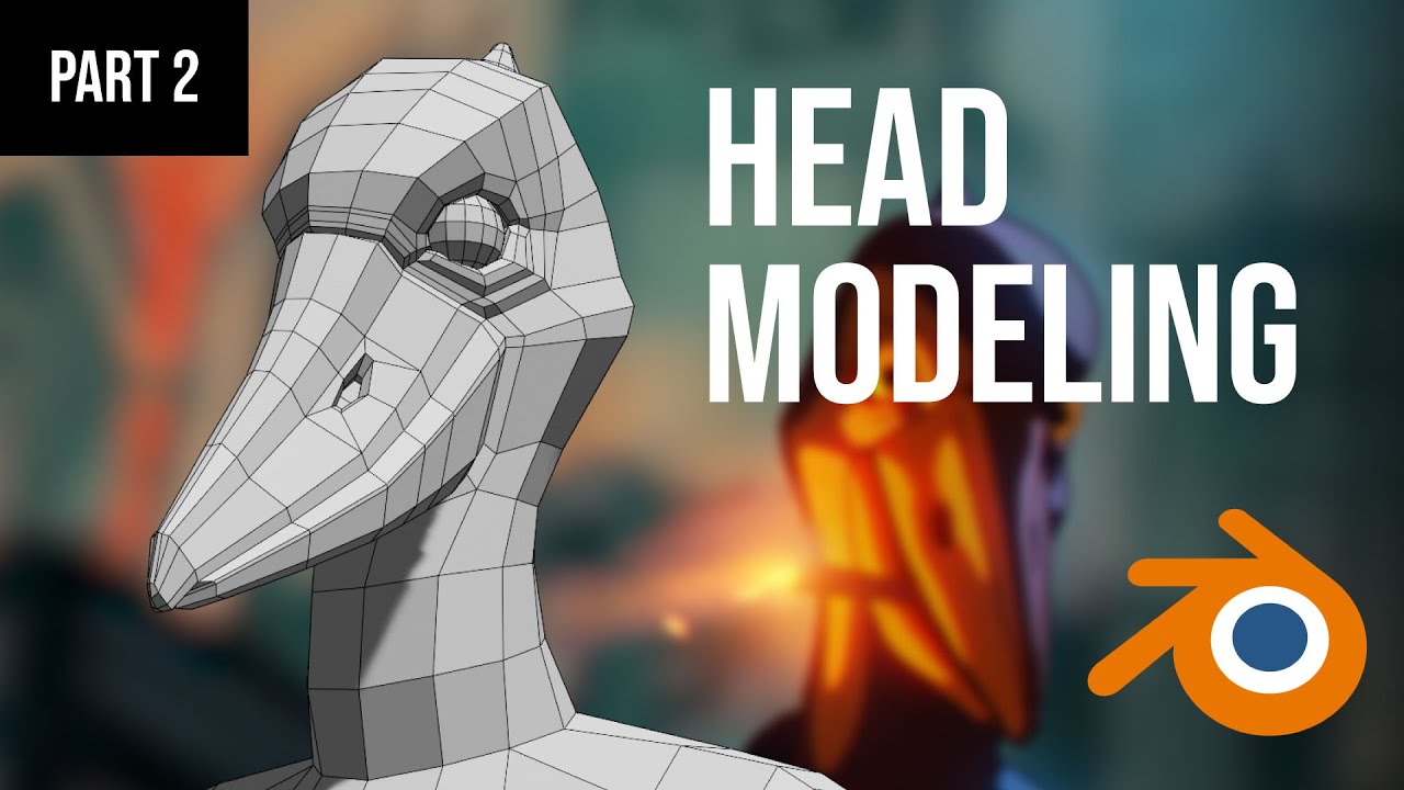 3D Character Head modeling tutorial in Blender... kinda (Part 2)