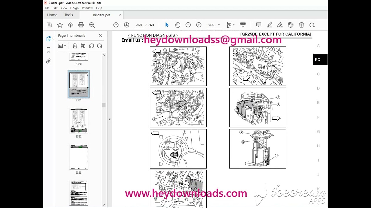 2010 NISSAN ALTIMA L32 Series Service Manual
