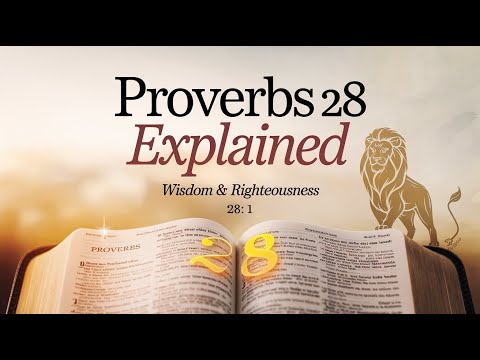 Proverbs 28 Explained: Unlocking the Wisdom of Righteousness and Integrity (KJV)