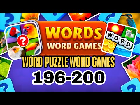 WORD PUZZLE WORD GAMES PICS Word Games level 196 197 198 199 200