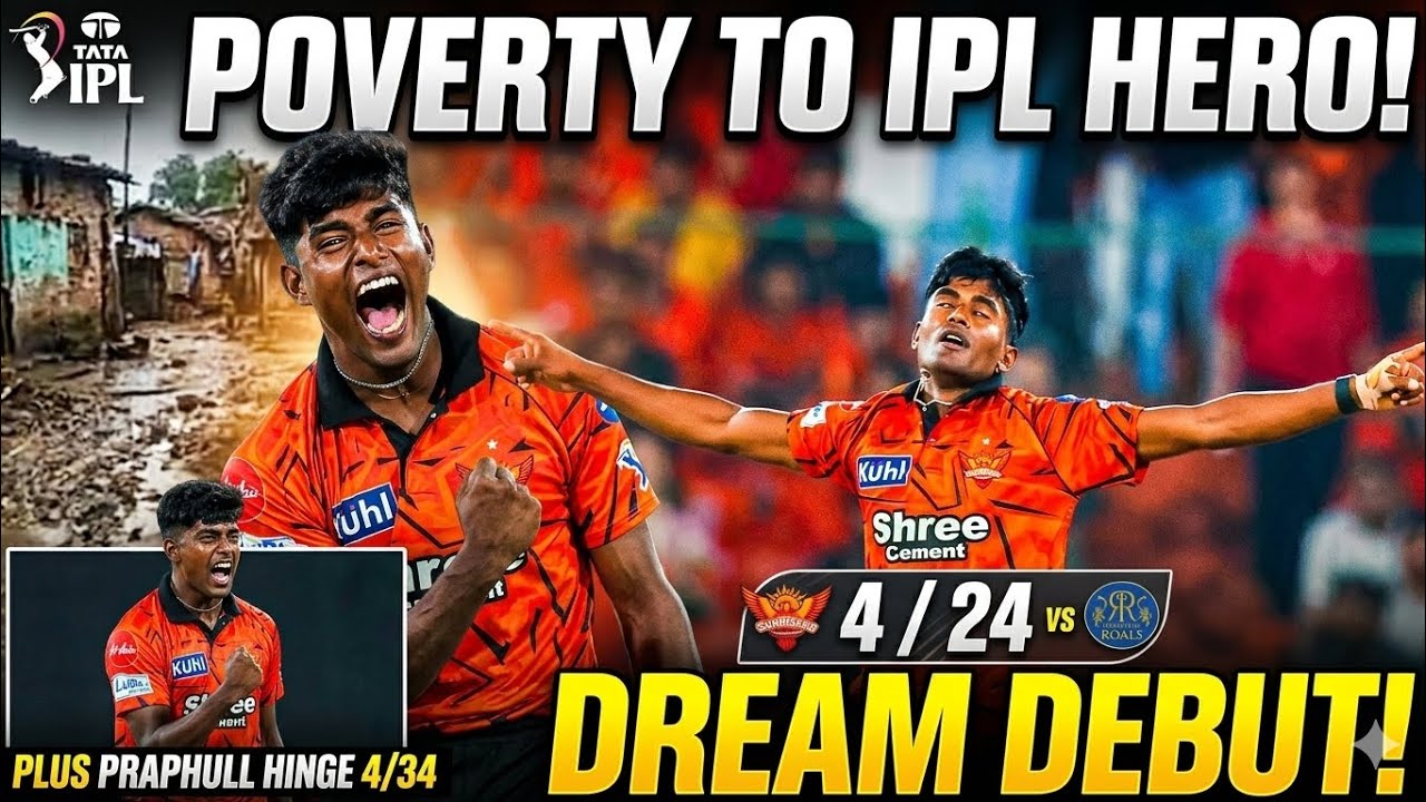 Who is Saqib Hussain? SRH's New Bowling Sensation Destroys RR with 4/24!