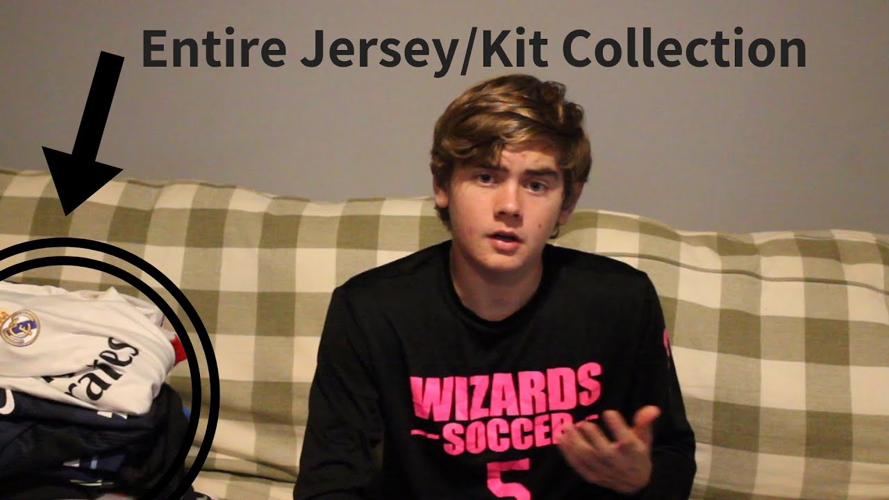 My Entire Soccer Jersey/Kit Collection! | Halfzico Nick