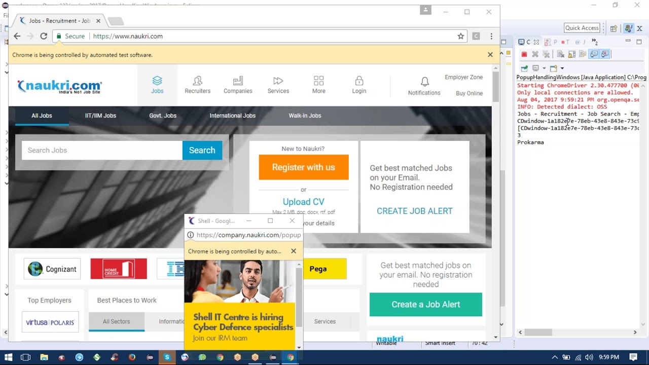 while loop and getcssvalue in selenium