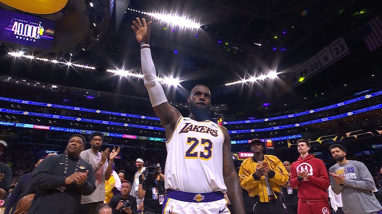 LeBron James, premier joueur NBA à atteindre les 40K