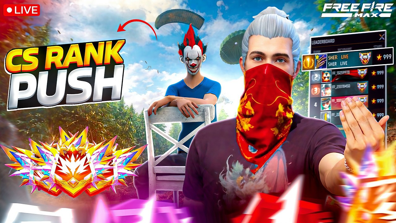 AAJ HAM KRENGE REGION TOP 10!🚀GO FOR 300K🔥😎🖥#classyff #nonstopgaming #freefirelive #rai #sherlive