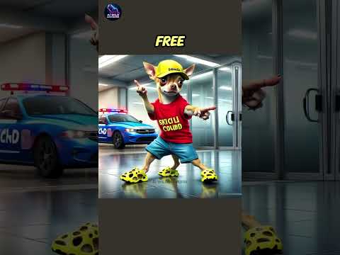Chihuahua Visits Jail First Time #memes #chihuahua #chatgpt #aiart #ai #shorts