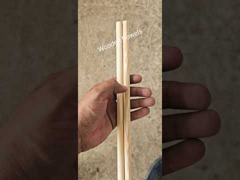 Wooden Rod and Wood Dowels Manufacturer | Wood Craft, Navsari