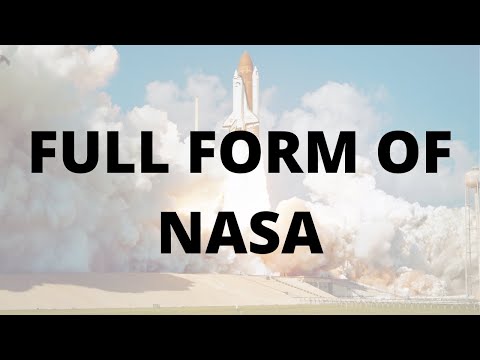 FULL FORM OF NASA