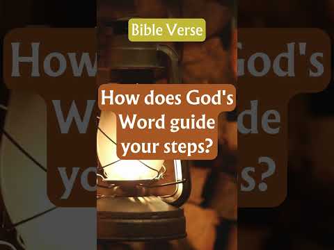 Bible Verse:๐กGodโs Word Is a Lamp to Your Feet โ Psalm 119:105 ๐ฅ(64) #bible #dailydevotion #godsword