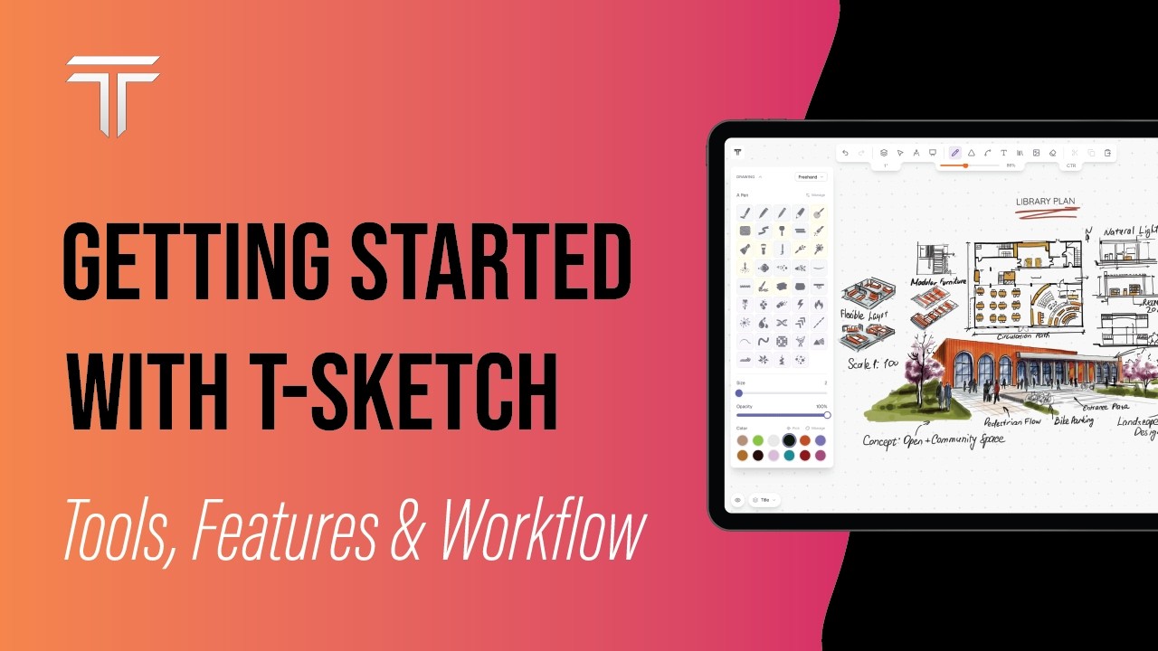 Getting Started with T-Sketch -- Complete Interface Tour