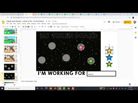 Digital Token Boards from Miss Behavior