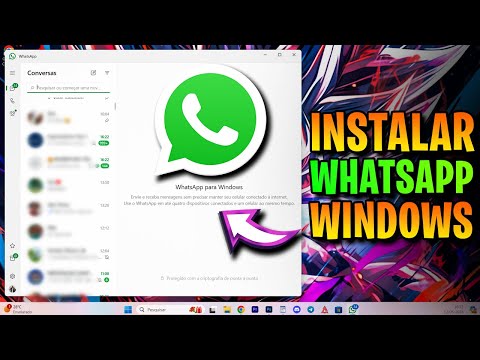 (SEM ERROâ
) Como Baixar e Instalar WhatsApp no Computador, PC, Notebook