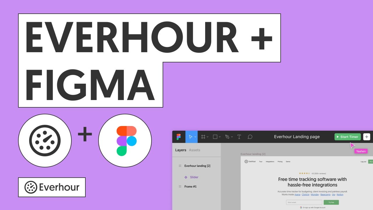Figma Time Tracking Integration | Everhour