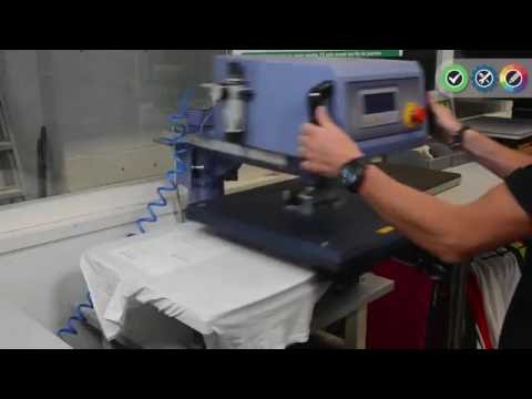Clear textile color marking OKI