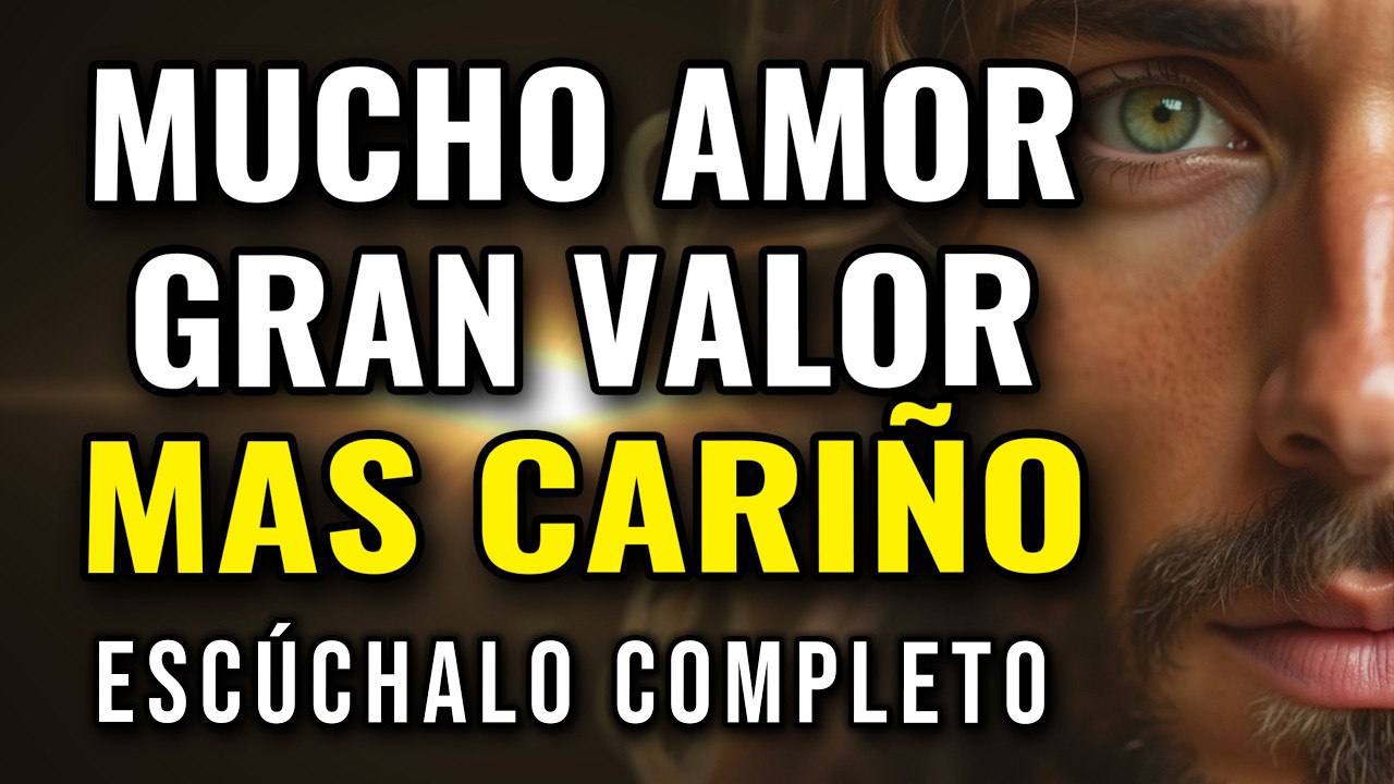 DIOS TE DICE, AQUI EN MIS MANOS TENGO MUCHO AMOR, VALOR Y CARIÑO PARA TI | Dios Es Bueno
