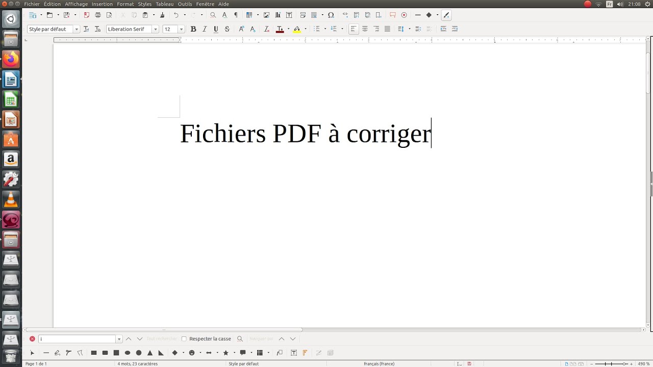 Comment corriger directement des documents pdf