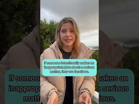 Real advanced adjectives- adjectives starting with “f” and ending with “ous”