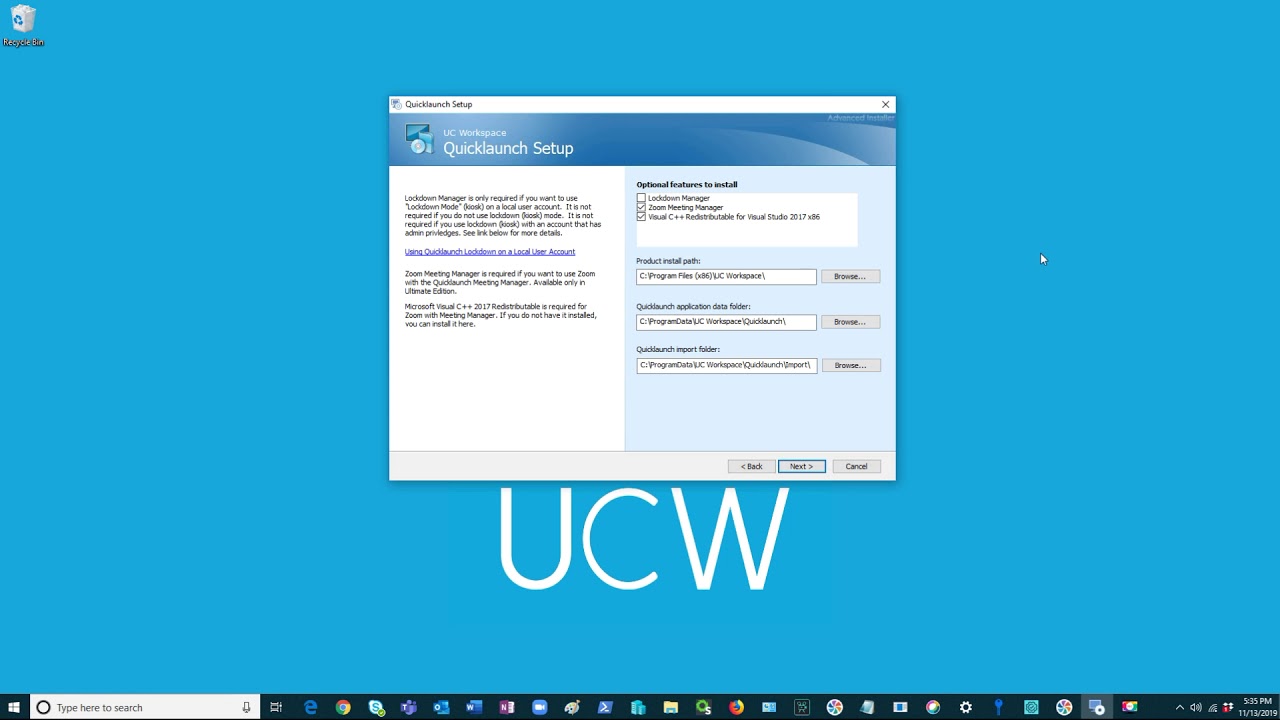 How to Install Quicklaunch