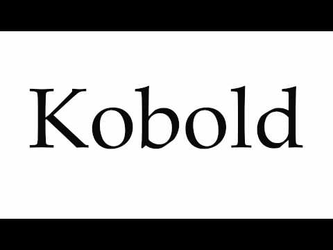 How to Pronounce Kobold