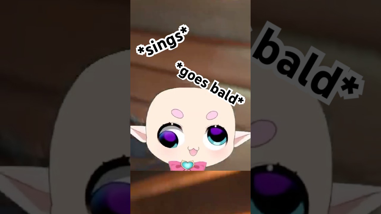 Chibi sings and goes BALD... #shorts #chibidoki #vtuber