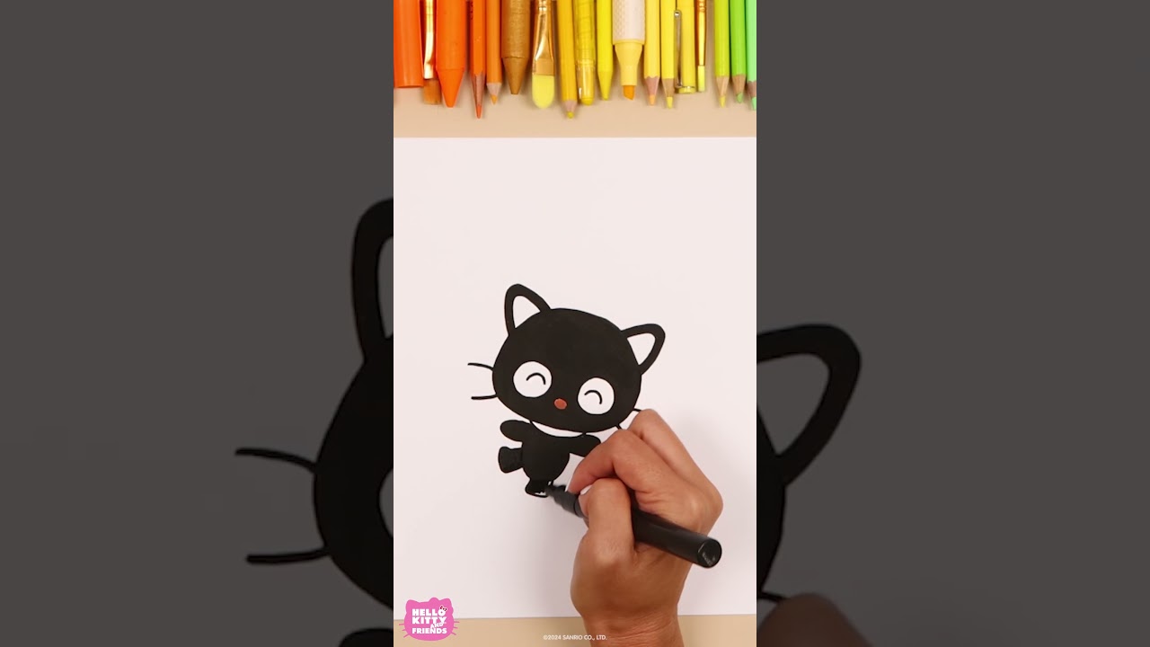 Draw Chococat and the Duckies! #sanrio #drawing