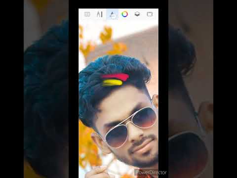 hair colour photo editing video 🔥❤️