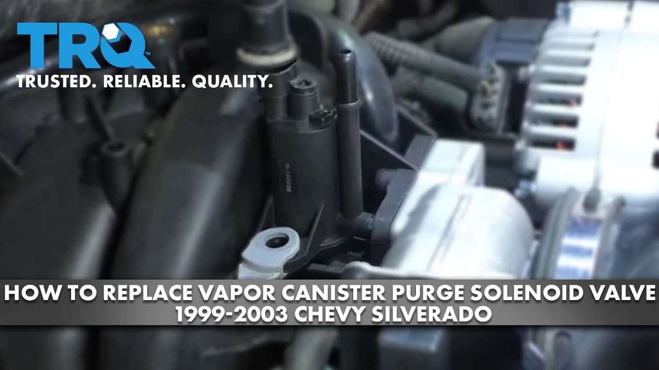 How to Replace Vapor Canister Purge Solenoid Valve 1999-2003 Chevy Silverado