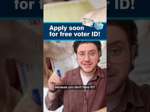 Apply by TOMORROW, Wednesday 23 April at 5pm, for free voter ID 🪪 #localelections #ukpolitics #vote