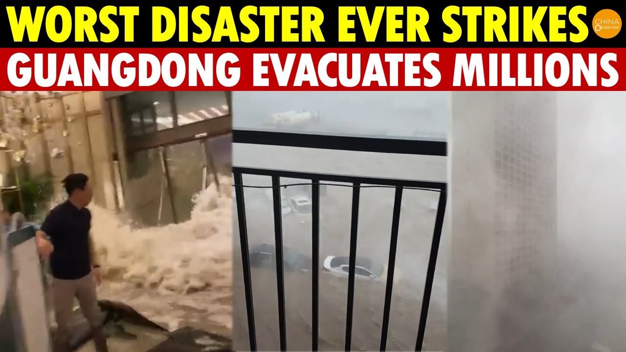 A Million People Flee Guangdong Overnight as the Worst Disaster in ...