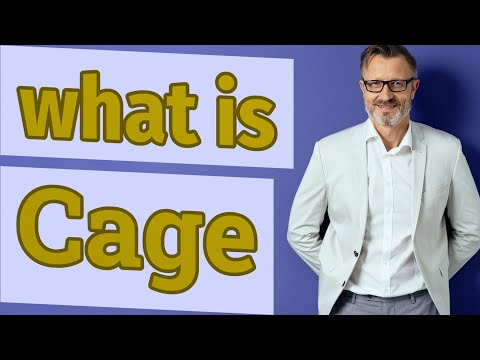 Cage | Meaning of cage