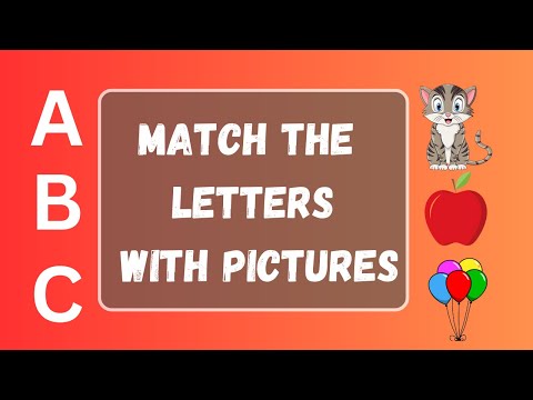 Uncover the Mystery—Can You Match the Letters with the Pictures