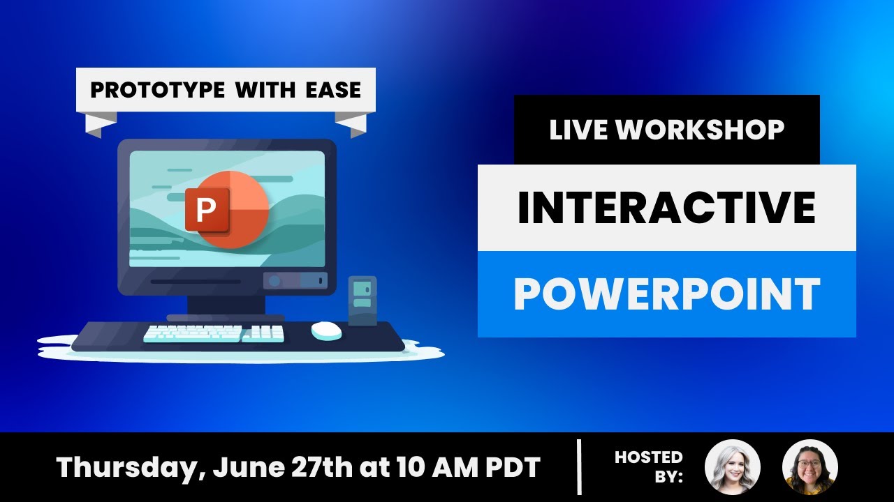 Interactive PowerPoint Workshop:  Prototype eLearning with Ease