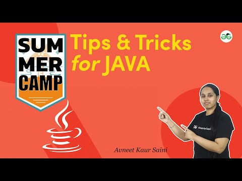 Tip & Tricks for java