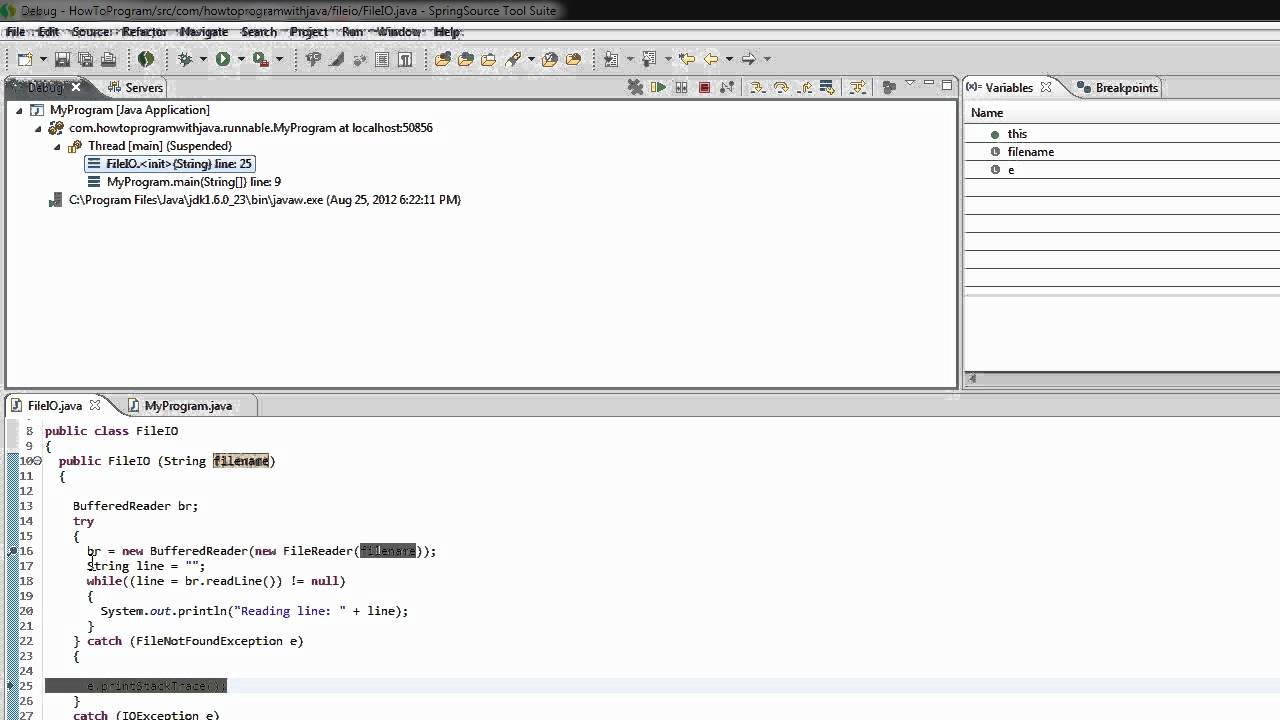 How to Debug in Java