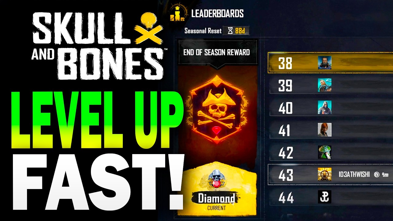 LEVEL UP FAST! Skull and Bones