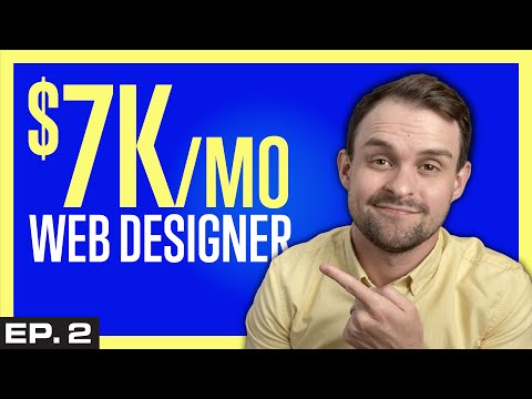Make an Extra $7k Per Month as a Website Designer