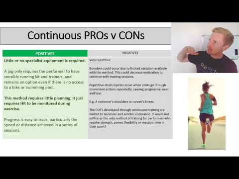 What are the different types of training