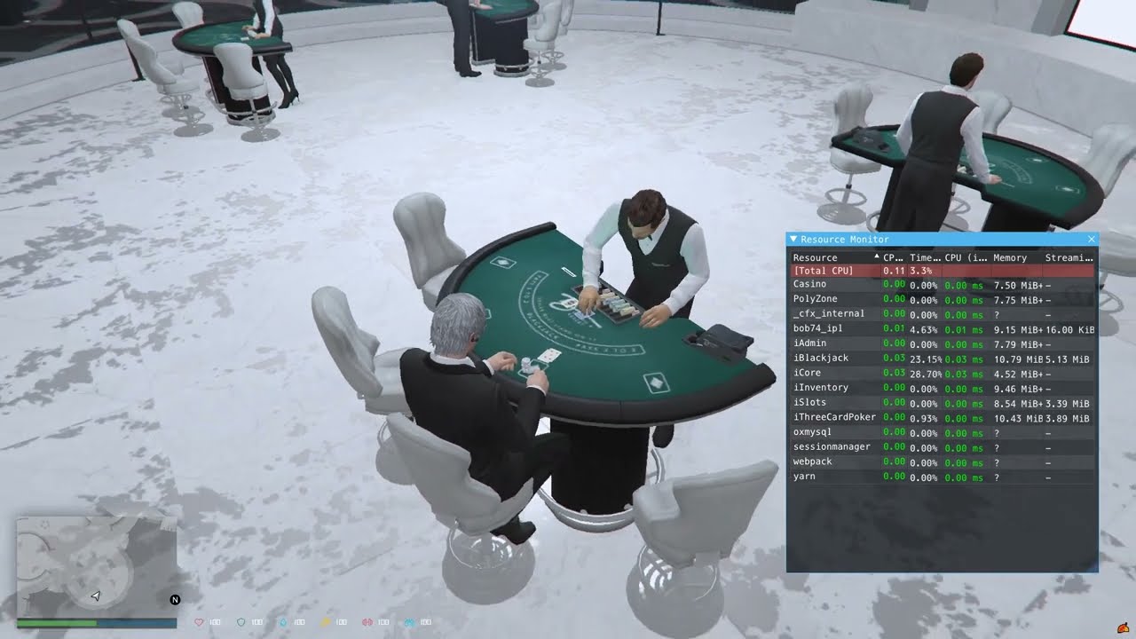 [iCore] iThreeCardPoker: playing three card poker in-game - FiveM Search