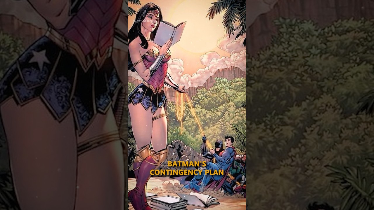 Batman’s Contingency for Wonder Woman is Genius!