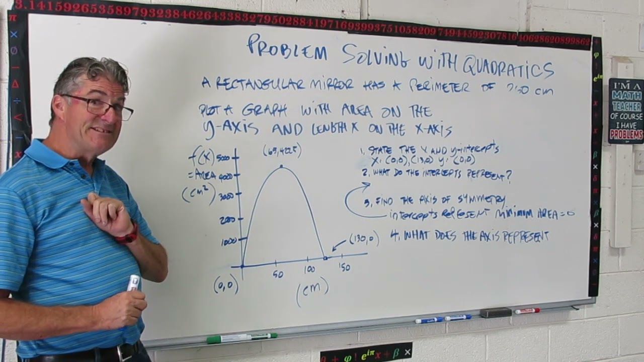 Modeling Area with a Quadratic Function