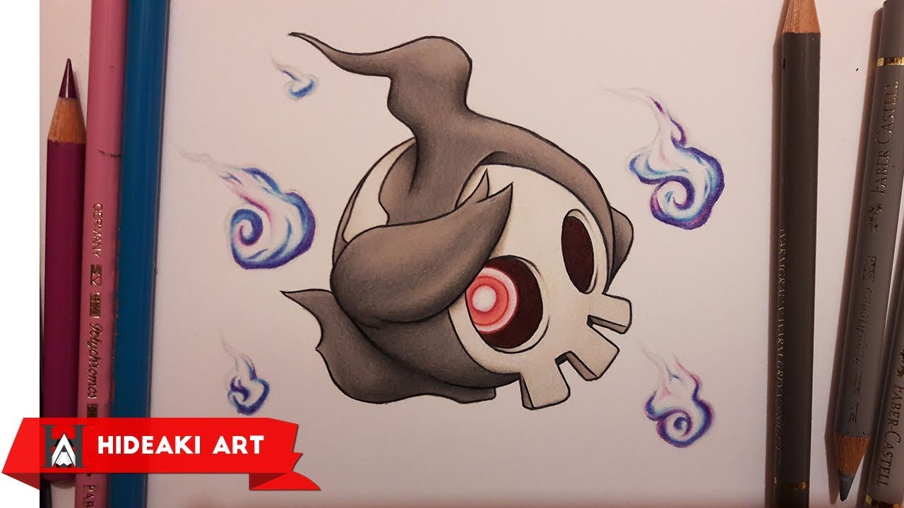 Speed Drawing Duskull || Pokemon #355